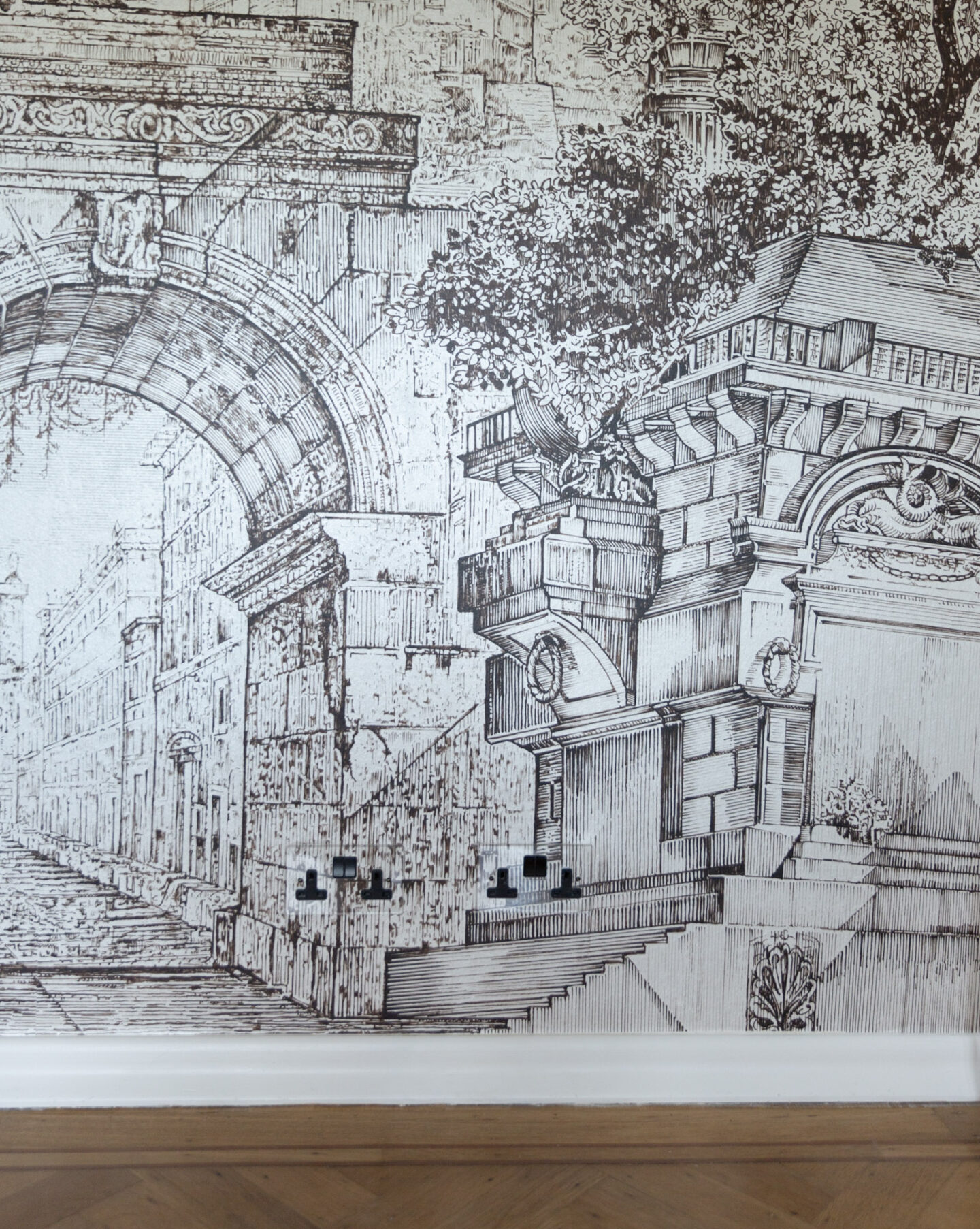 Rivington Folly Dusk Bespoke Wall Mural Review | Graham & Brown